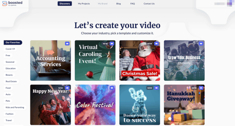 Boosted Review: Easy Video Creation for Social Media Engagement